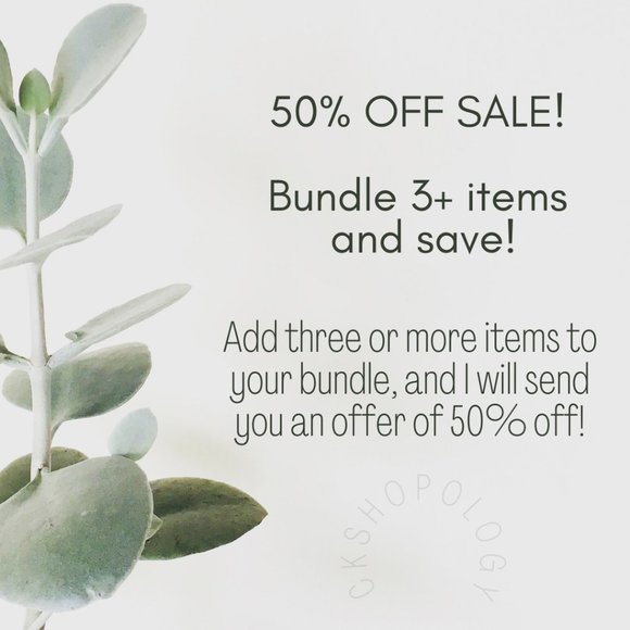 Other | Bundle 3 Items And Receive 5 Off Spring Cleaning Sale | Poshmark